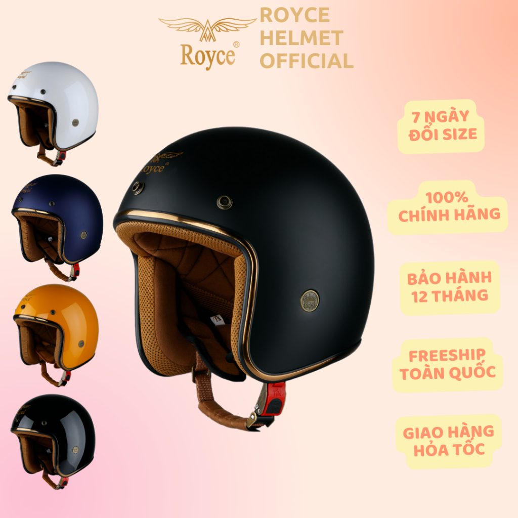 Royce Xh15 3/4 head helmet version similar to Royal M20c 99% hottrend 2024 for men and women ...