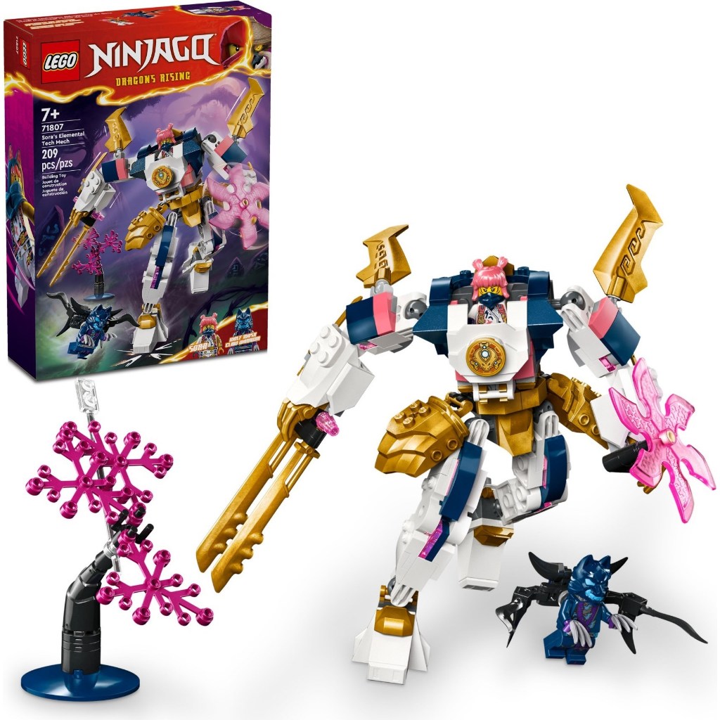 71807 LEGO NINJAGO Sora's Mechanical Armor | Shopee Malaysia