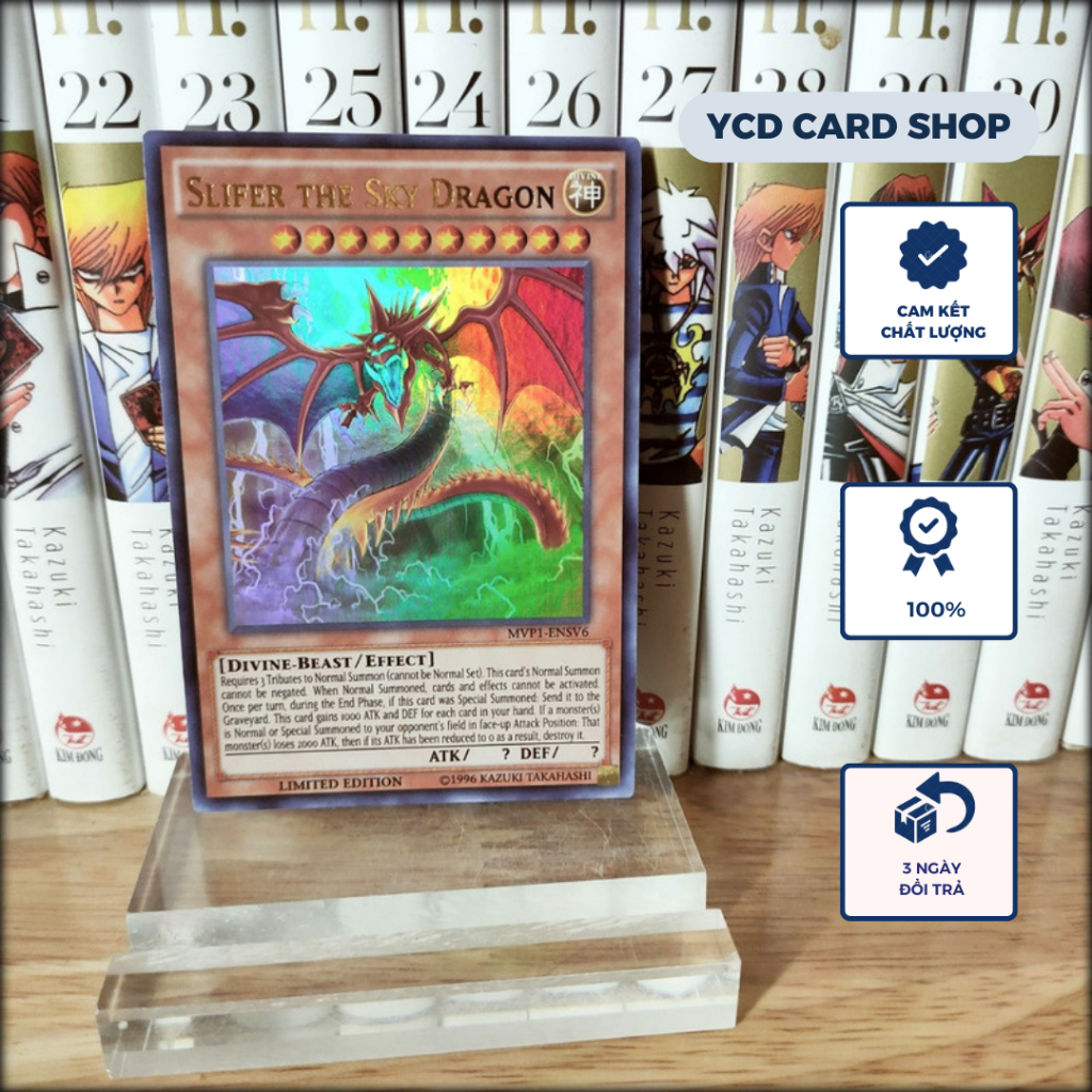 Genuine yugioh card God Osiris movie version Slifer the Sky Dragon ...