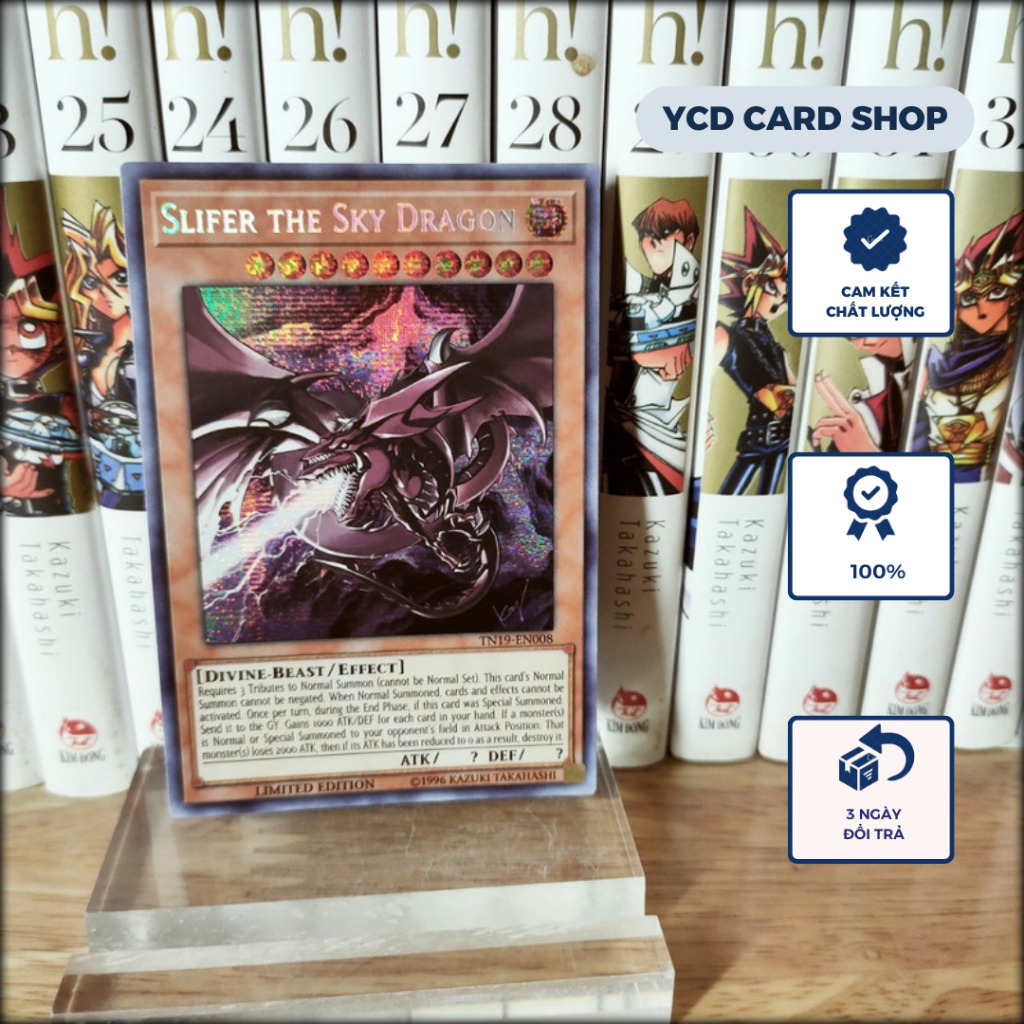 Genuine yugioh card Osiris - Slifer the Sky Dragon (Alternate art ...
