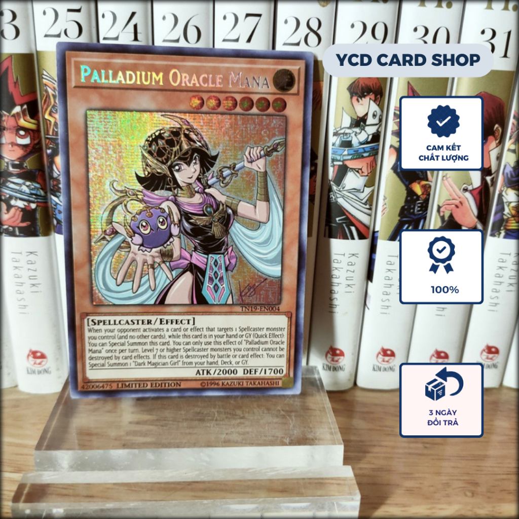 Genuine yugioh card Palladium Oracle Mana – Prismatic Secret Rare ...