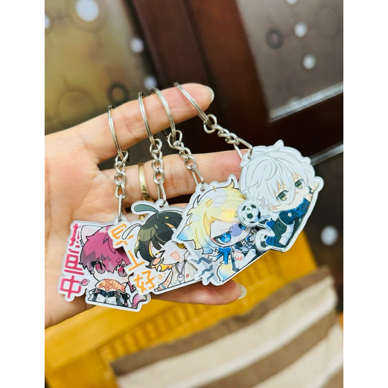 Blue lock michael kaiser mica keychain / michael kaiser blue lock ...