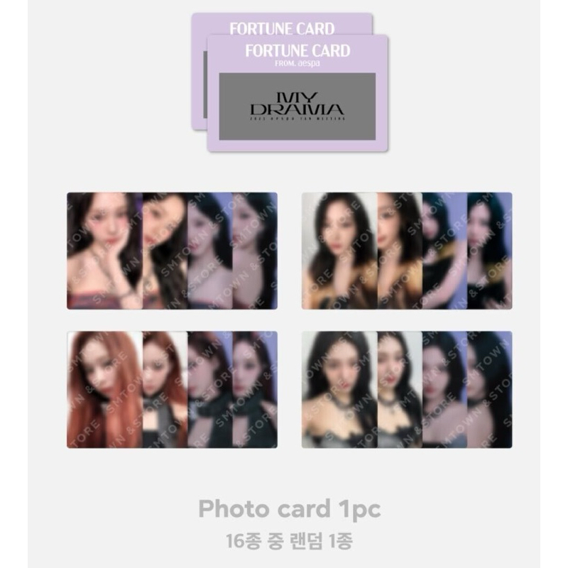 [Available] Fortune Scratch MY DRAMA Photo Set - random trading Group ...