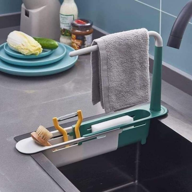 Dish Rack Rack, Extendable Sink Rack - Sink-mounted dish rack with ...