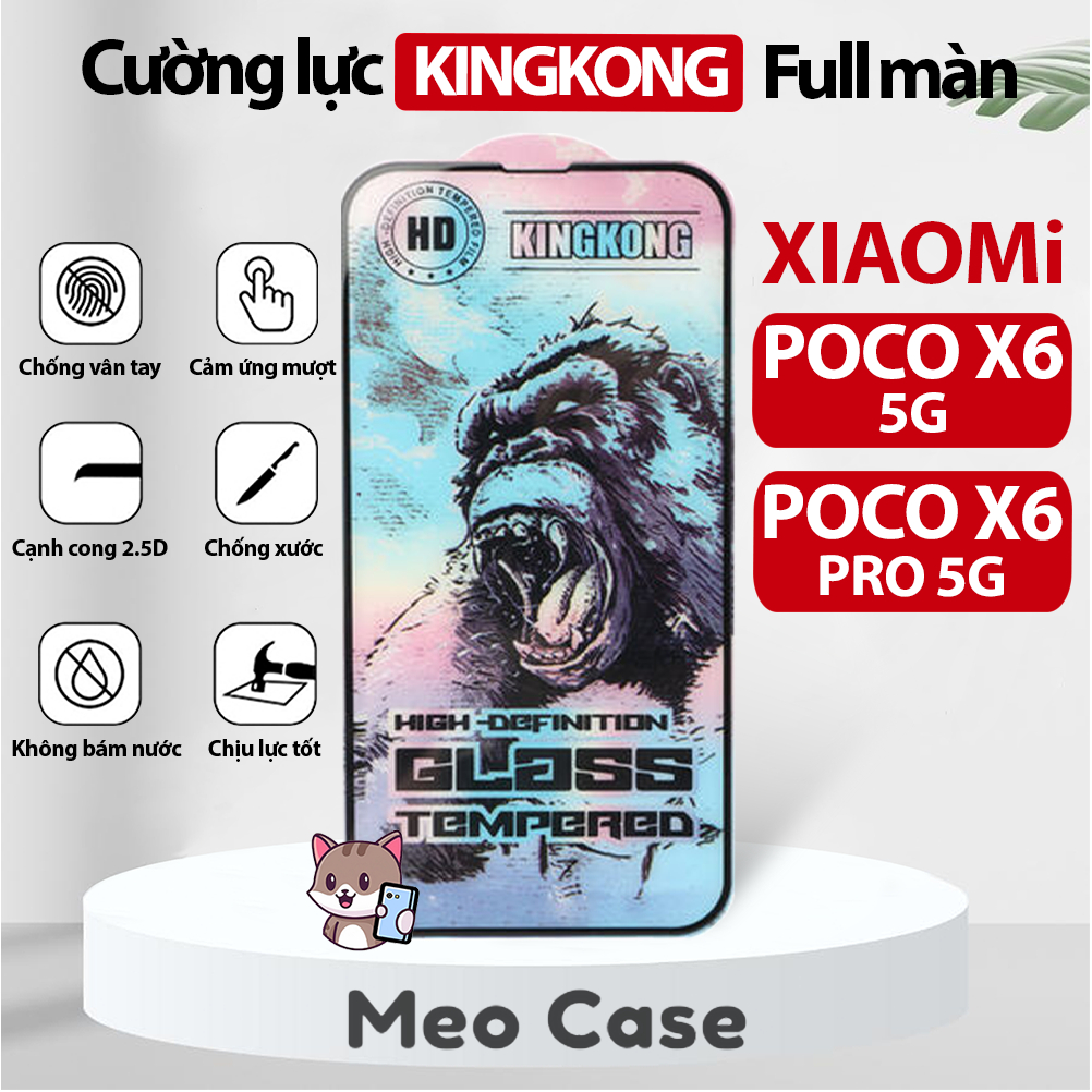 Poco X6 5G Tempered Glass, Poco X6 Pro 5G, New Generation full Screen ...