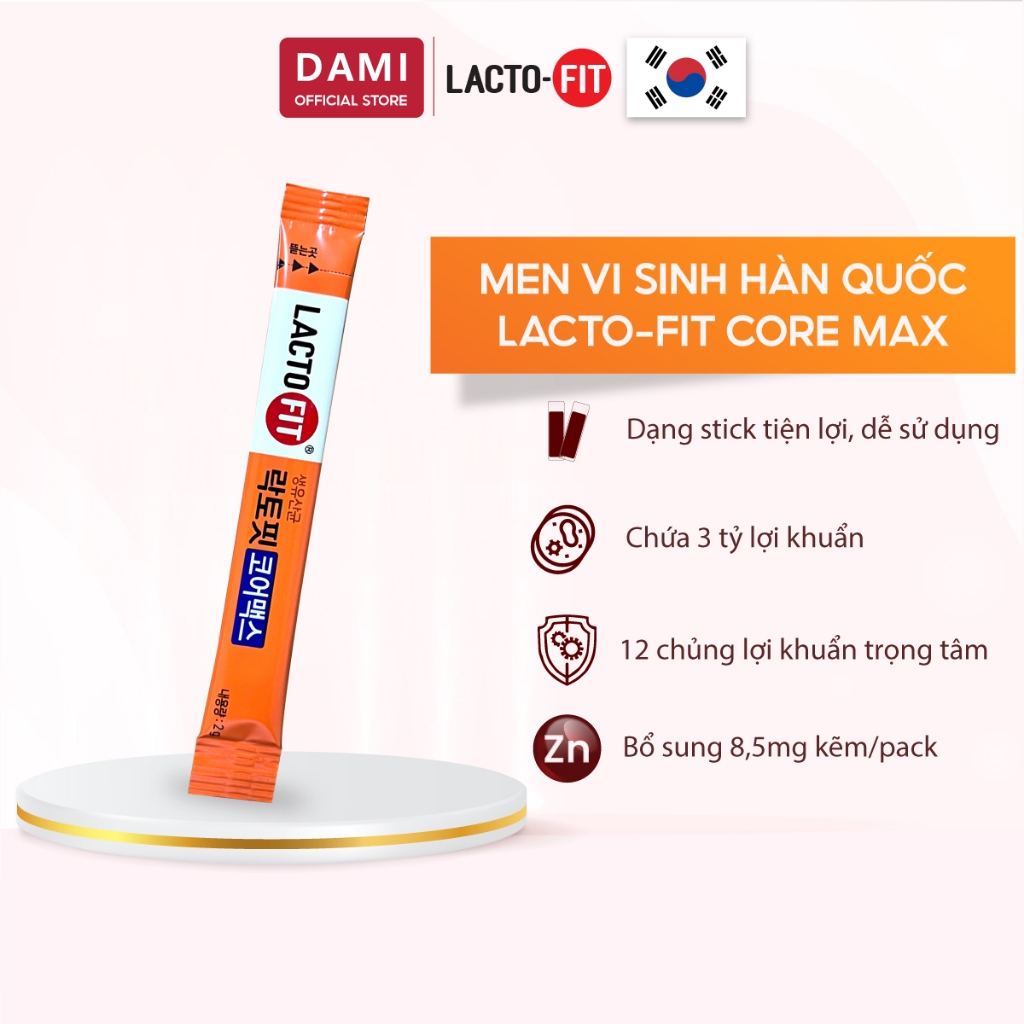 Lacto-fit CORE MAX Probiotics Retail Package - Upgraded Version with 3 ...