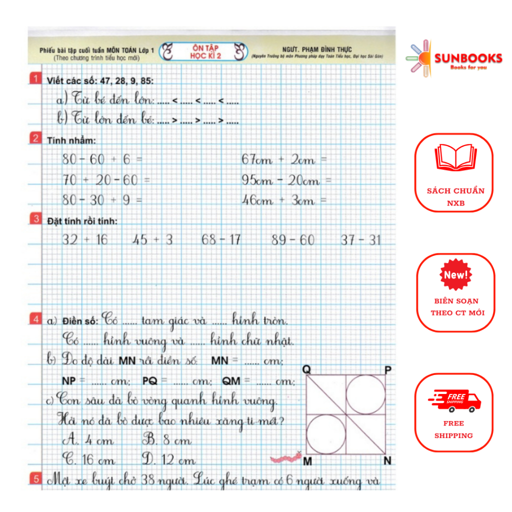 Books - Grade 1 Math Weekend Worksheets (According to the New ...