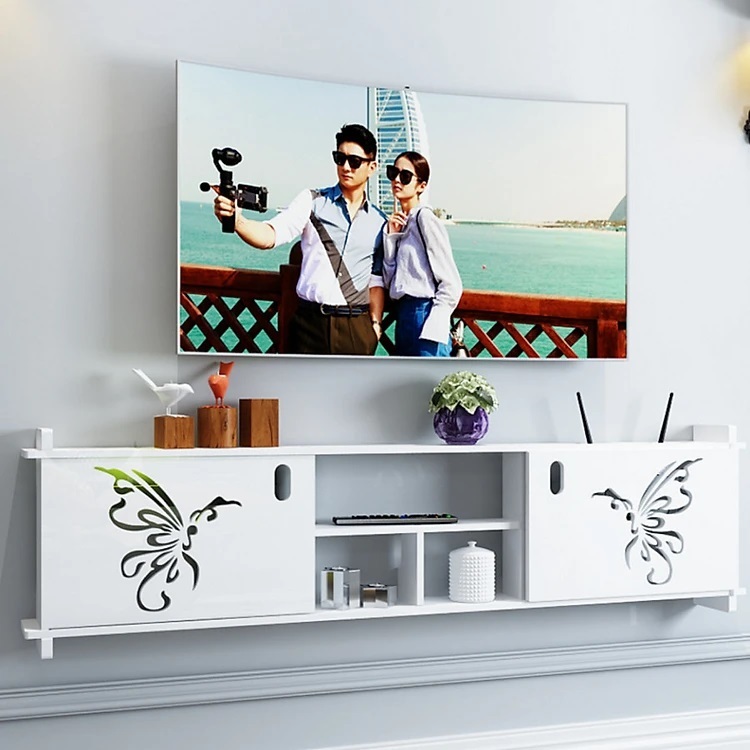 Cheap plastic TV box shelf, digital receiver, wifi (THICKEST MATERIAL ...
