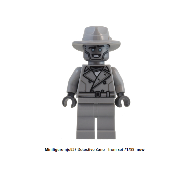 Lego Ninjago Dragons Rising Detective Zane minifigure - njo837 ...