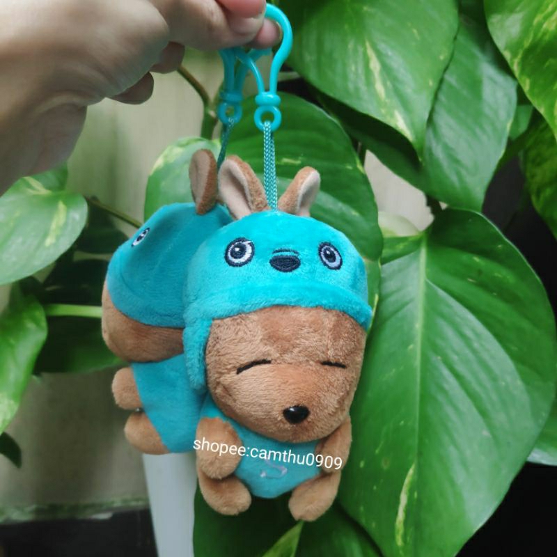 Lovely mashimaro squinty-eyed rabbit keychain(~15cm ) | Shopee Malaysia