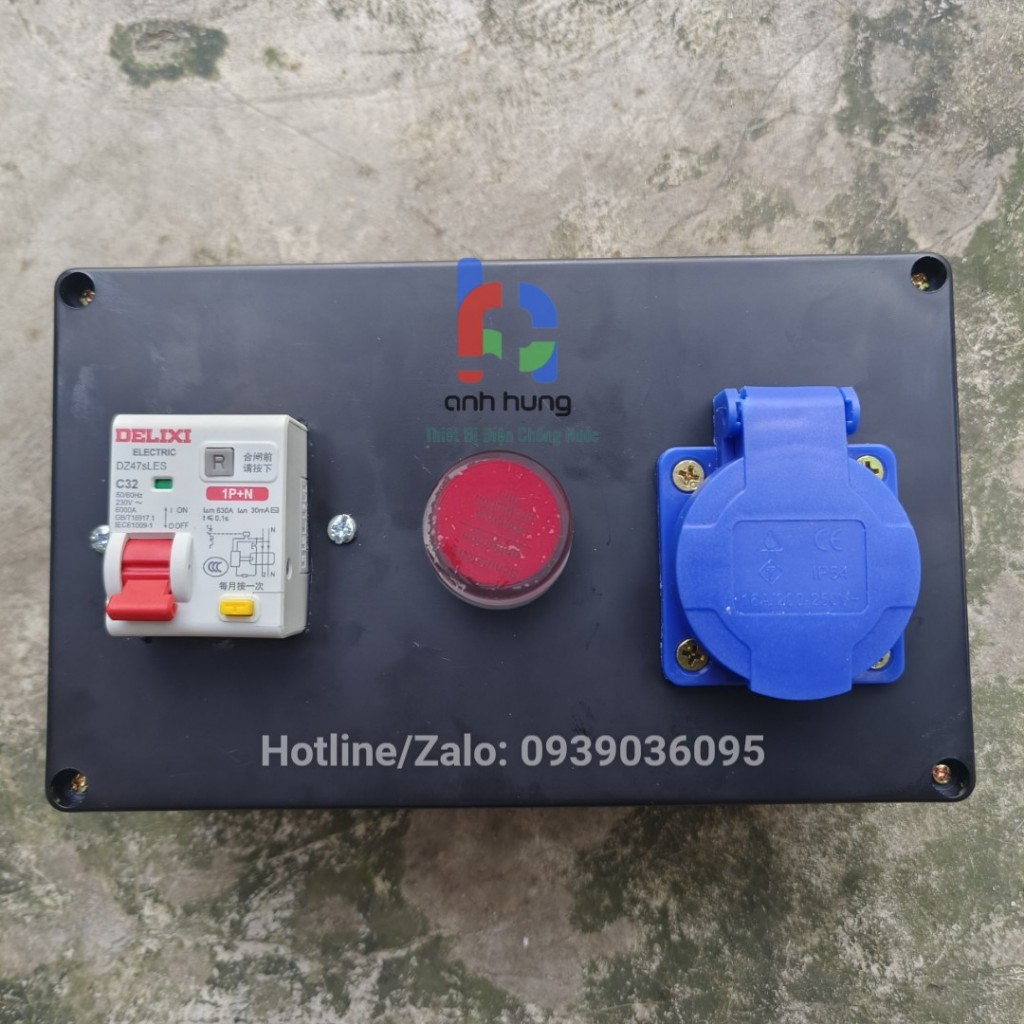 Schuko 16A 250V Power Socket with Ground Pin - Equipped with 32A ...