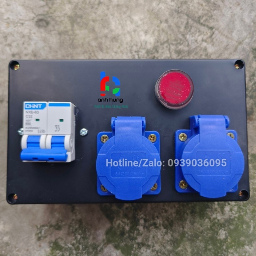 Schuko 16A 250V 2-Outlet Power Splitter with grounding pin - Equipped ...