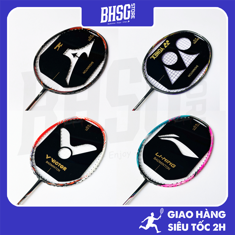 Painted racket logo frame - famous badminton racket brands (Frame only ...