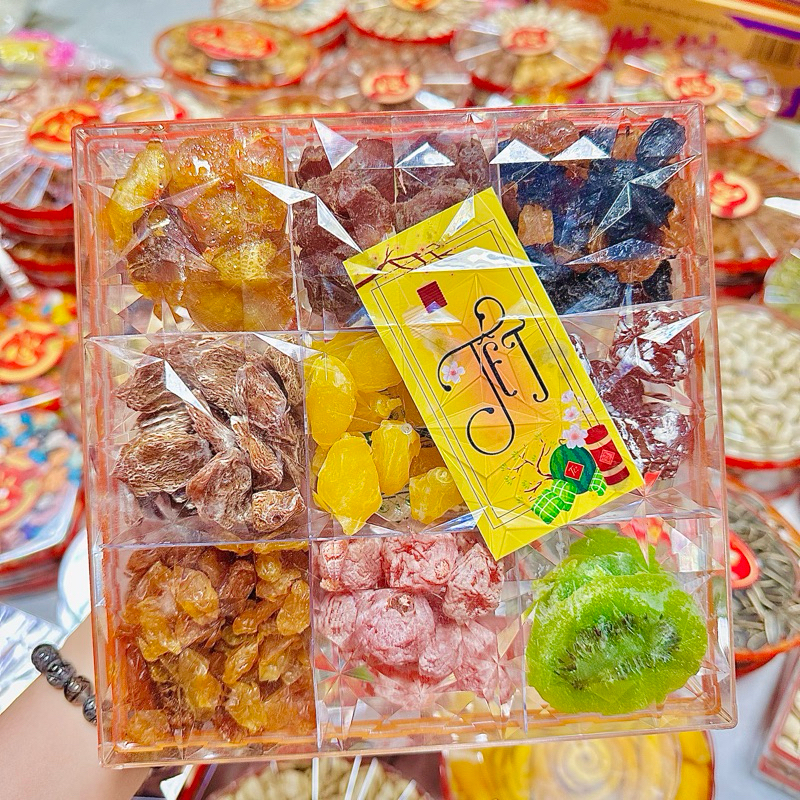 [CAN Tho] PREMIUM 9 FLAVOR JAM SET 700G - Star Square Box Model CNY ...