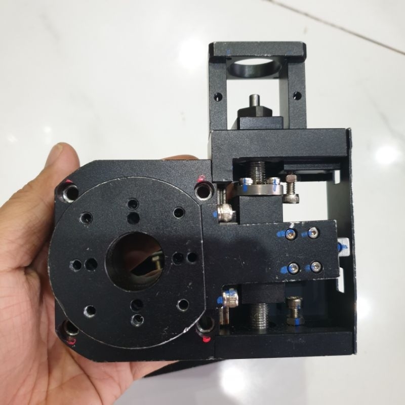 Angle spindle set using 60mm flange motor, 8-step flute screw, 1 10mm ...