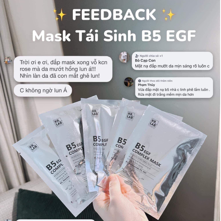 B5 Kr lab Regenerative Mask - Mask B5 Kr lab - DGTL | Shopee Malaysia