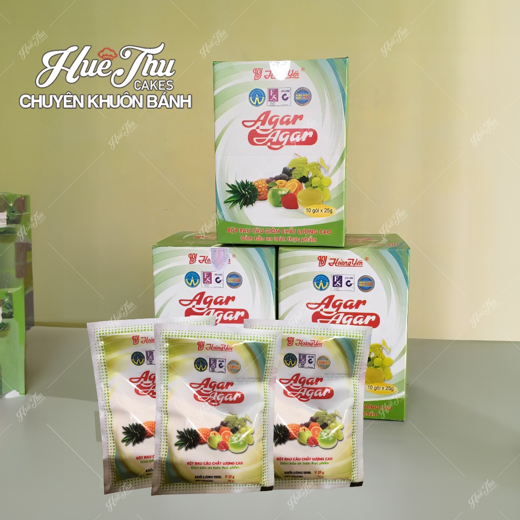 Agar crispy jelly powder (box of 10 packs) Hoang Yen Hai Phong | Shopee Malaysia