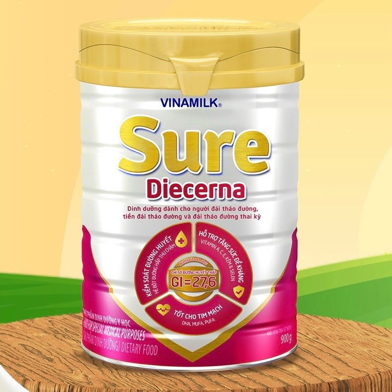 Sure Diecerna powdered milk can 900g Vinamilk | Shopee Malaysia