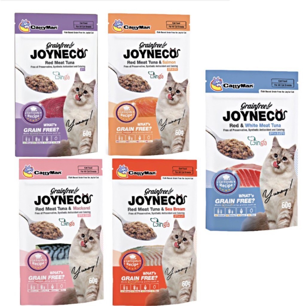 Japanese Joyneco Cattyman Cat Pate 60g - Many flavors | Shopee Malaysia