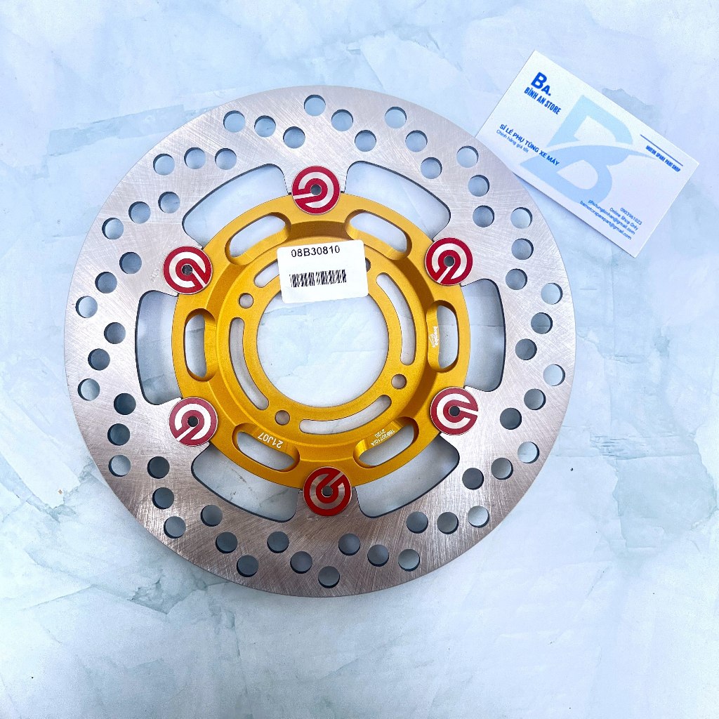 Brembo Moto3 Disc 218x4mm 4 Holes Red Logo | Shopee Malaysia