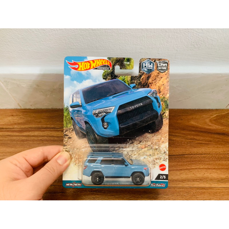Hot Wheels 2023 Premium Off Road 2018 Toyota 4Runner HKC73 Model Car In ...
