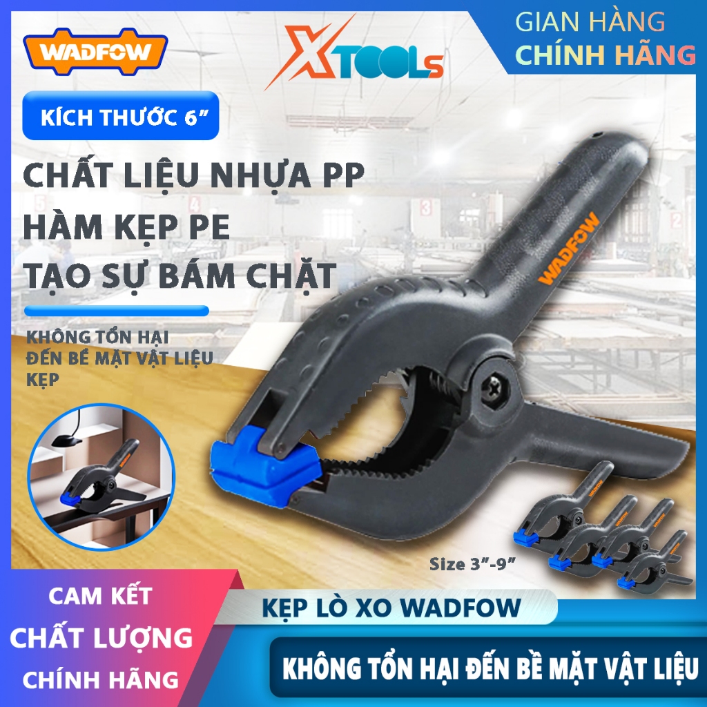XO WADFOW spring clamp, clamp body length fixing clamp made of PP ...