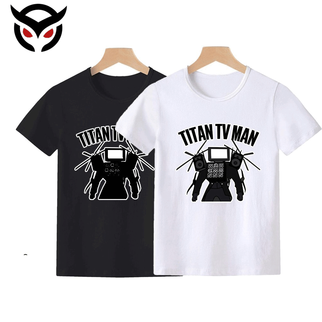 [MIRAGE] Titan TV MAN T-shirt upgraded version Monster TV Head Skibidi ...
