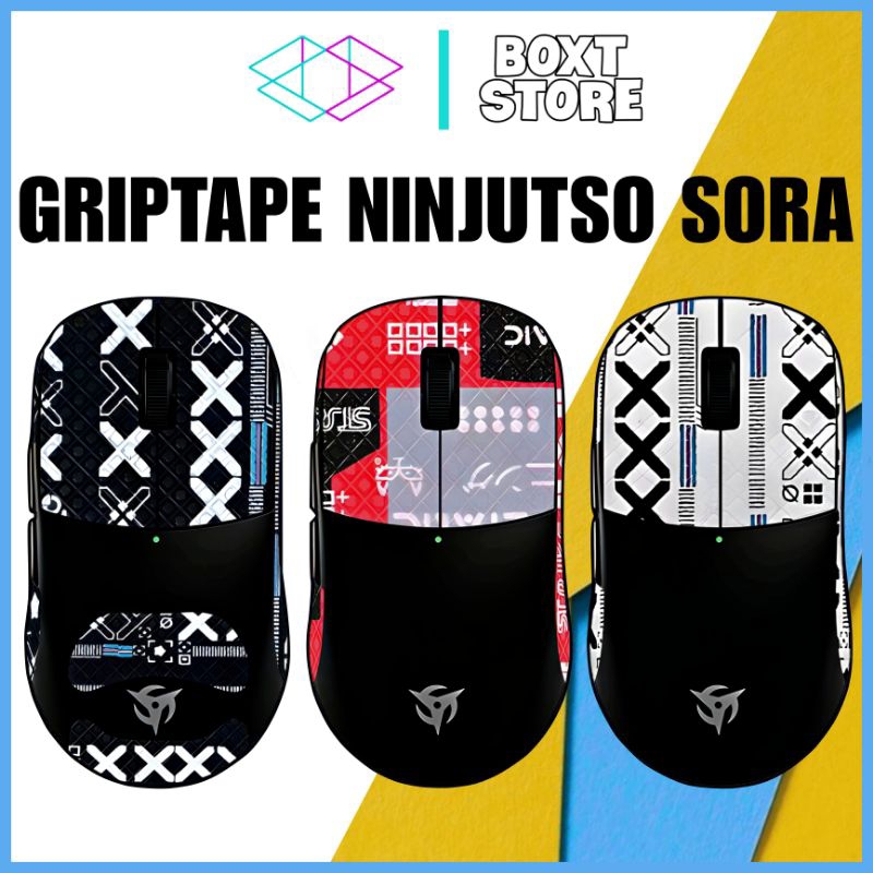 Ninjutso Sora Mouse 3M Anti-Slip Grip Tape - Skin Griptape Sora V2 ...