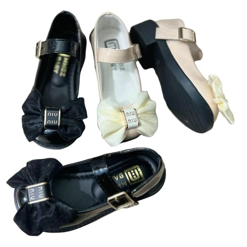 Soft Leather Doctor Shoes With Bow For Girls, High Doctor Sole Shoes ...