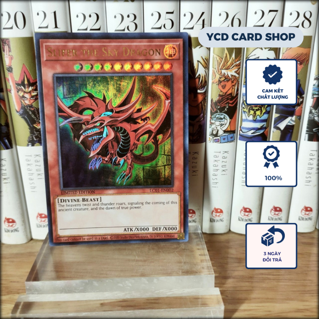 Genuine Yugioh Card God Osiris -Slifer the Sky Dragon – Ultra Rare ...