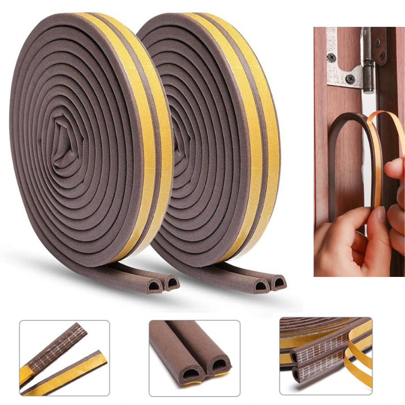 Door Seal Roll, Soundproof Door Gap Blocker. Anti-insects, Dust, Heat ...