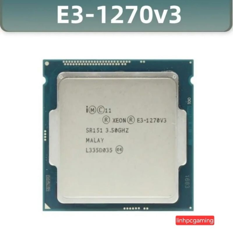 Cpu E3 1270 V3 sk 1150 Installs main h81 b85 Equivalent To i7 4790 | Shopee Malaysia