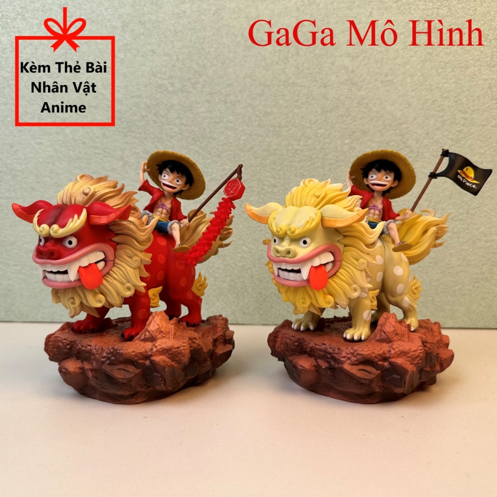 Super cute Onepiece Luffy riding a Unicorn model to welcome CNY ...