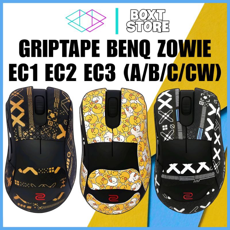 BenQ Zowie EC1 EC2 EC3 CW 3M Anti-Slip Mouse Grip Tape - Skin Griptape ...