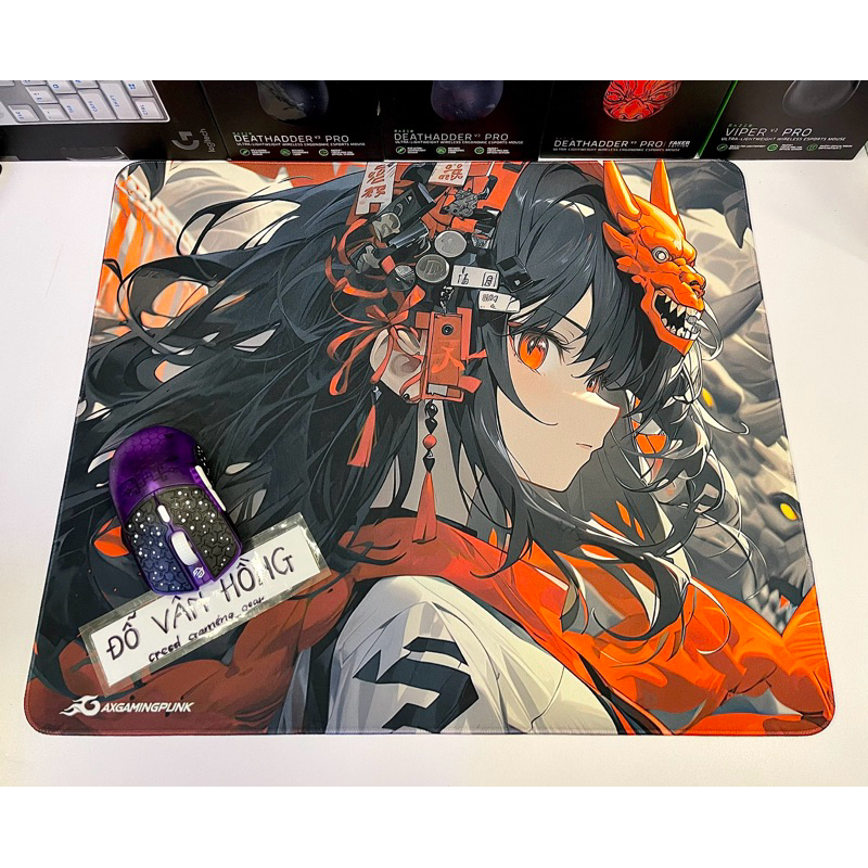 (GENUINE) Axgaming punk Drizzle Series mouse pad/mouse pad with anime ...