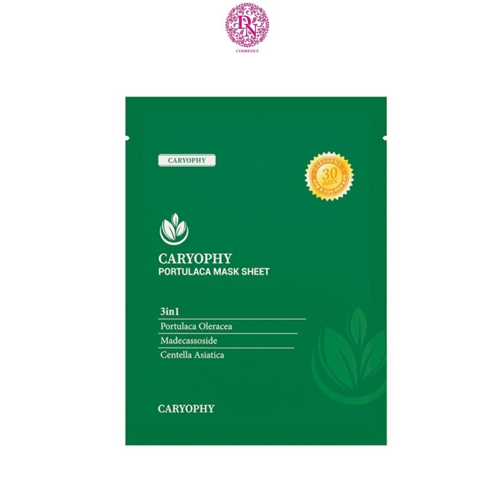 Caryophy Portulaca Mask Sheet | Shopee Malaysia