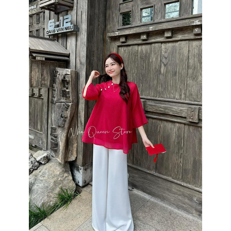 HOTTREND 2024 BUTTONED SLEEVE REFORMED SET | Shopee Malaysia