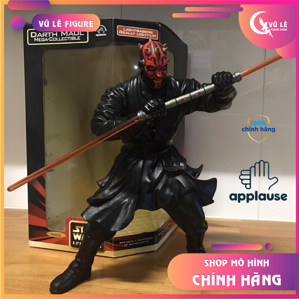 Genuine Star Wars Darth Maul Episode I Mega Collectible Model Applause ...