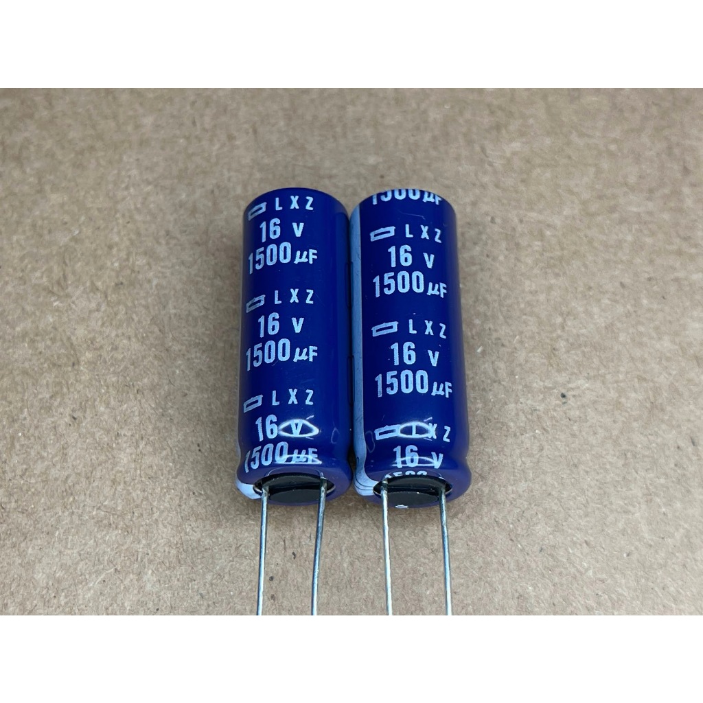 1500uf 16V Nippon Chemicon LXZ Capacitor (10 x 28mm) | Shopee Malaysia