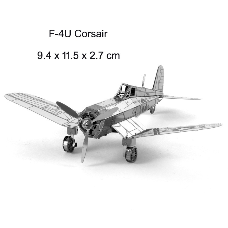 Metal model of F4U Corsair aircraft - US army in World War 2 (Not yet ...
