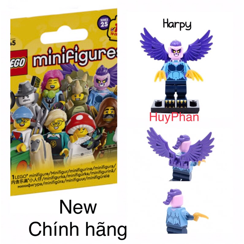 Lego 71045 serie 25 Character - Harpy Bird No. 9 New Genuine | Shopee ...