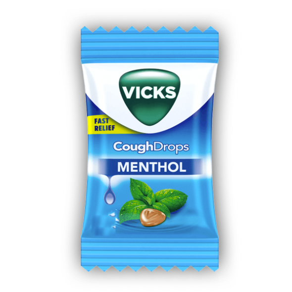 Vicks Herbal Sore Throat Relief Lozenges with Mint Flavor | 01 pill/1.8 ...