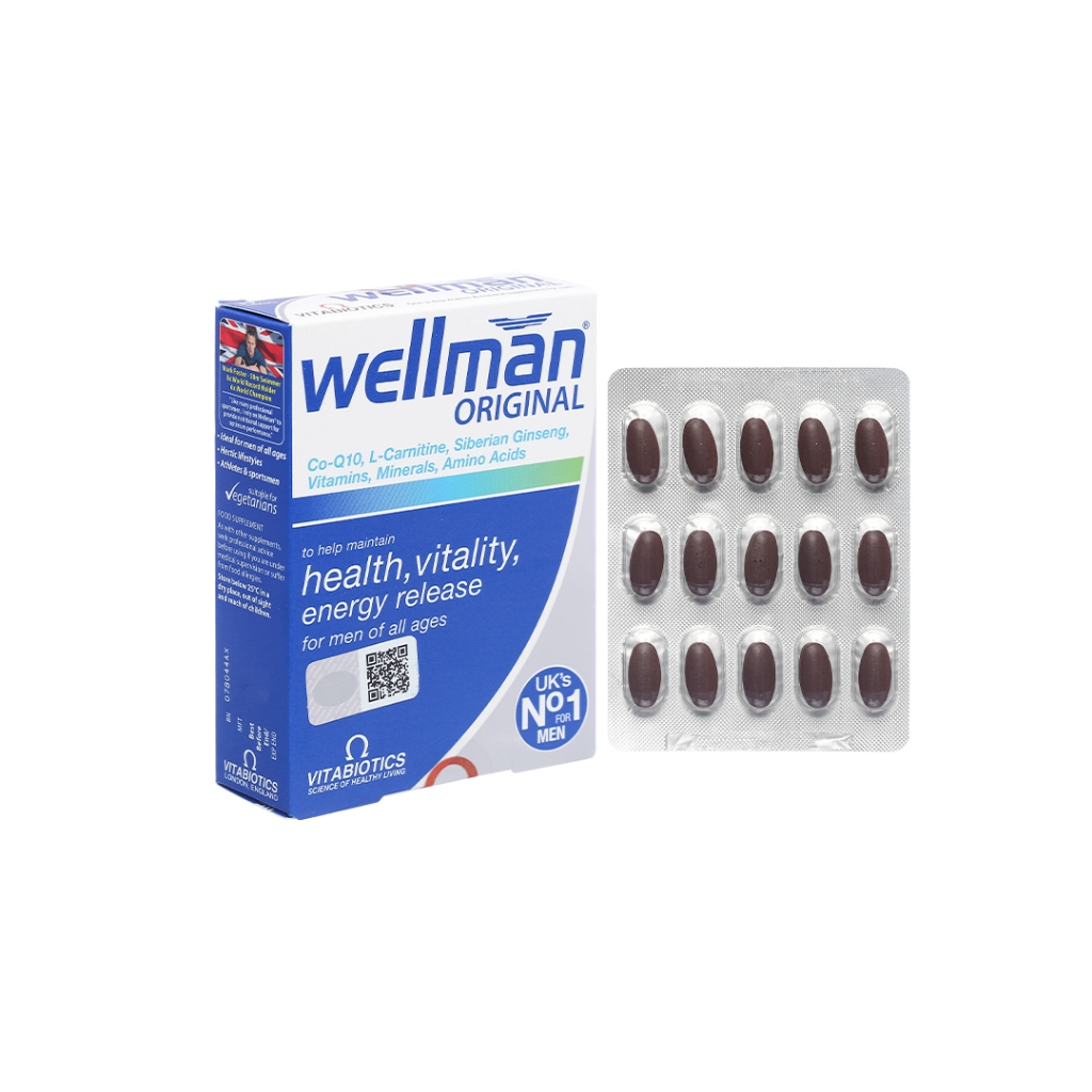 Wellman Original Vitabiotics - Multivitamin for men | Shopee Malaysia