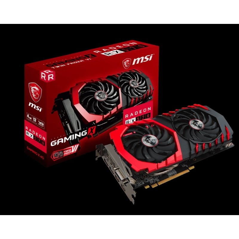 Vga MSI Radeon RX 570 GAMING X 4G | Shopee Malaysia