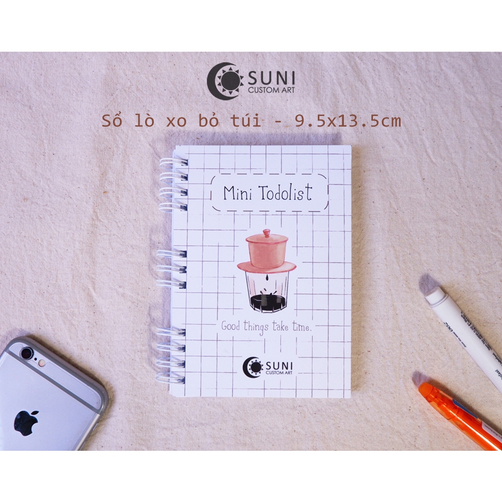 XO Todolist MINI BOOK - POCKET CHECKLIST - SPRING WINDOW - MINH HOA ...