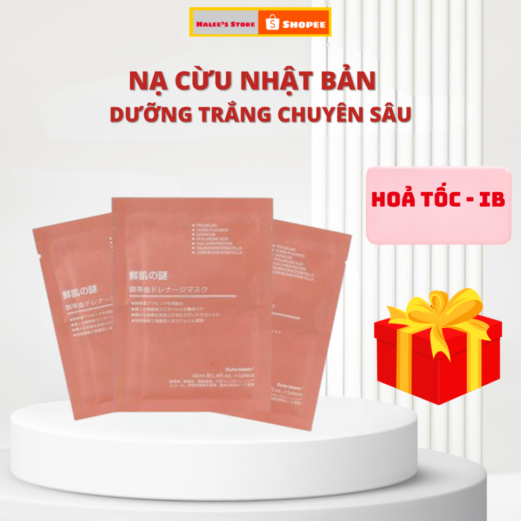 Sheep Placenta Mask Japanese Stem Cell Paper Mask Skin Whitening ...