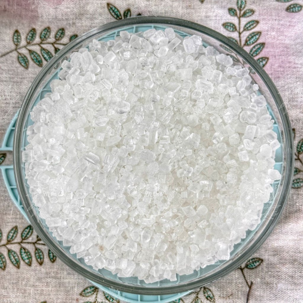 Pure White Rock Sugar (Diamond Rock Sugar - Ball Rock Sugar) - 1kg Bag ...