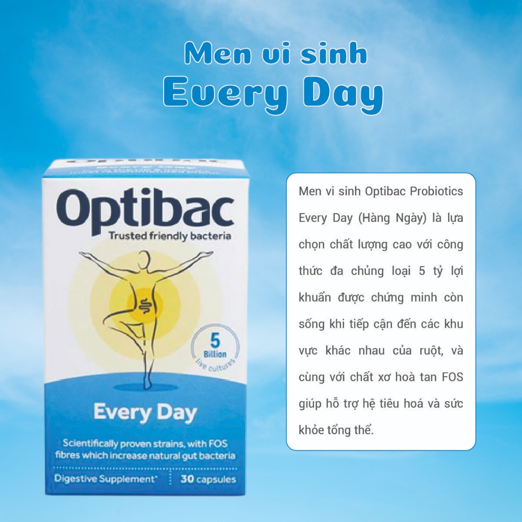 Probiotics Optibac Probiotics Every Day Support Digestion, Protect Gut ...