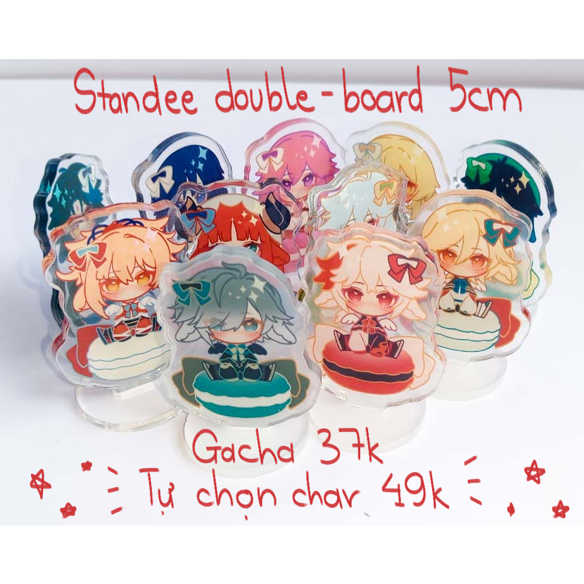 [Buy Retail: STANDEE ACRYLIC 5CM GENSHIN IMPACT] - Cotton Puff Macaron ...