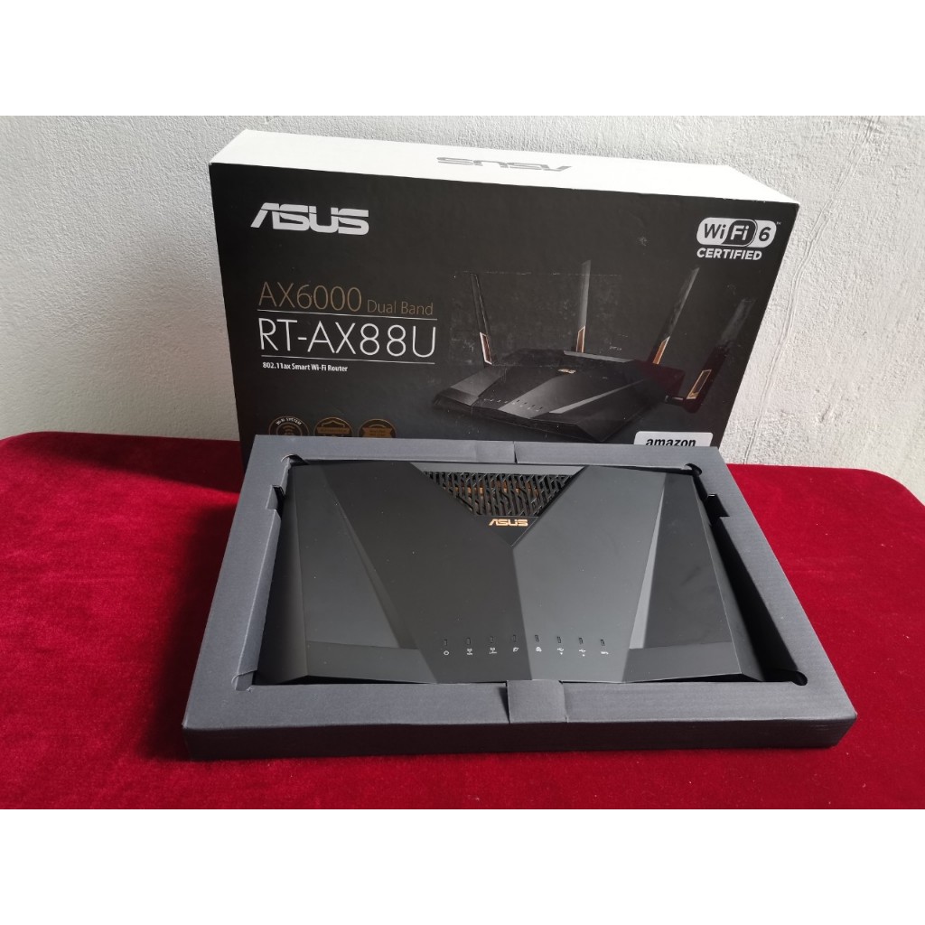 International version - WiFi Router, AiMesh Dual Band ASUS RT- AX88U ...